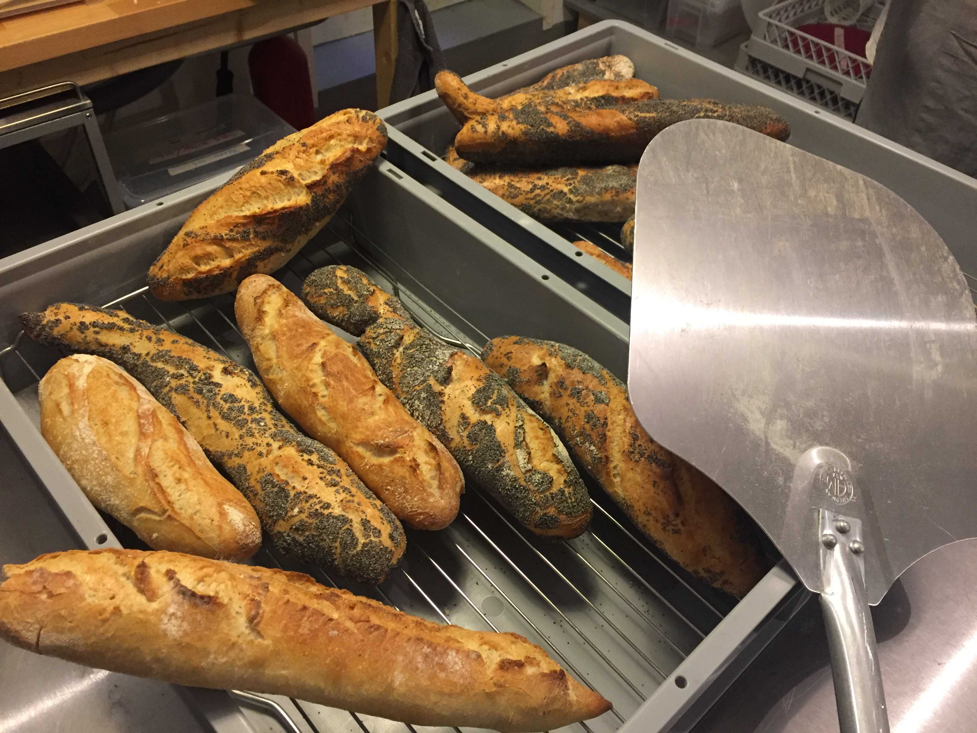 Proud baguette bakers @ Baking Lab try outs – Baking Lab Amsterdam